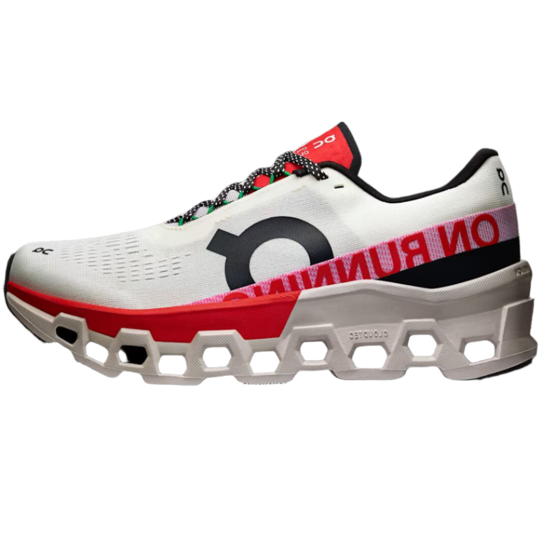 ON Cloudmonster 2 Ivory Red – HypeKicks